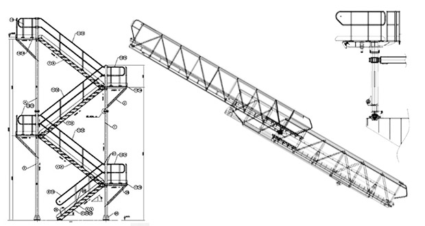 Specifications - Telescopic gangways | Prosertek